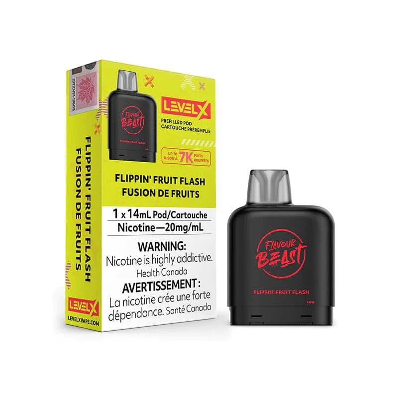 Flavour Beast Level X Pods - Flippin Fruit Flash | Best Vapes – VC